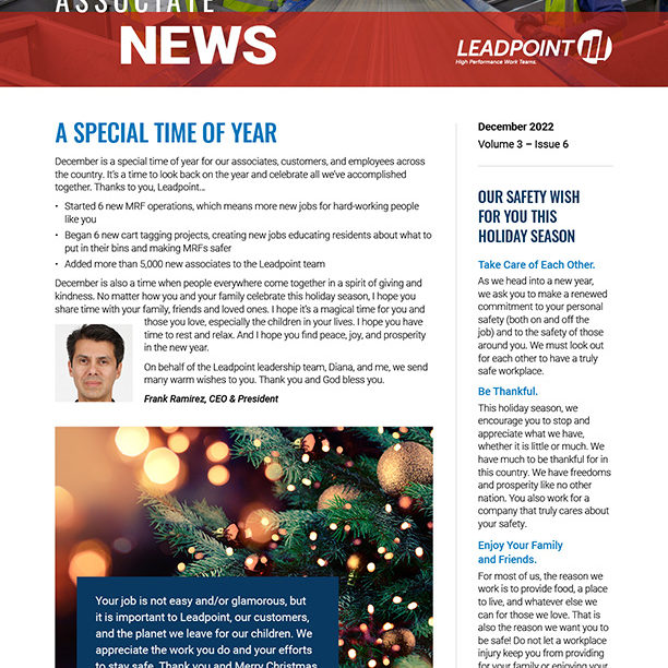 Associate Resources - Leadpoint USA